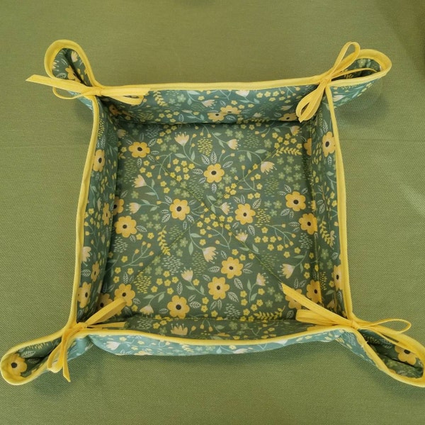Fabric Bread Basket/casserole Cozy Handmade - Etsy