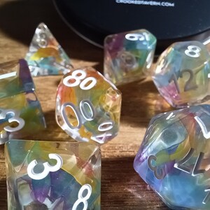 Bard Song Dnd Dice Set for Dungeons and Dragons D20 TTRPG Polyhedral ...