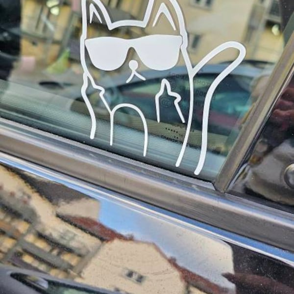 Left Right Floral Decal Stickers, Waterproof Vinyl Car Decoration ...