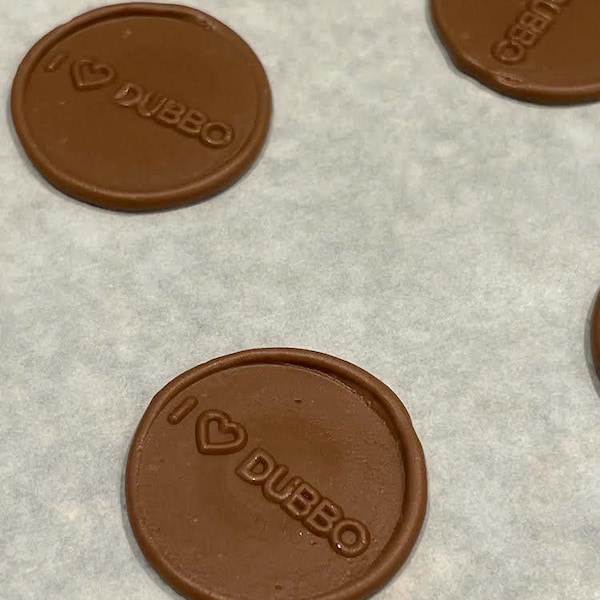Custom Chocolate Stamps With Your Logo or Text, Personalized Chocolate ...
