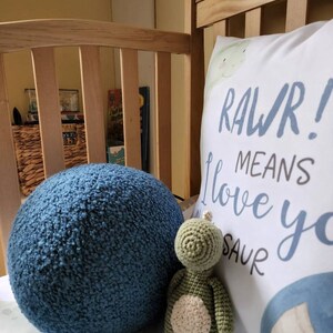 Make Your Own Ball Cushion Pillow Sewing Pattern and Tutorial PDF - Etsy