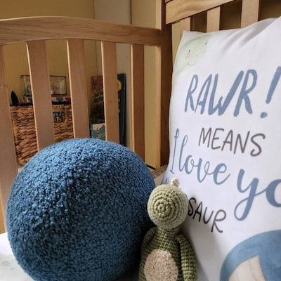 Make Your Own Ball Cushion Pillow Sewing Pattern and Tutorial PDF - Etsy