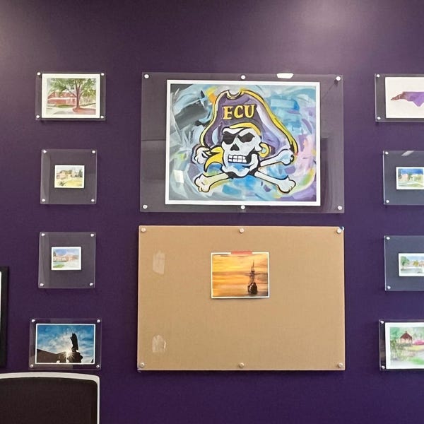 Clemson University Note Cards With Envelopes. Giclée Prints and ...