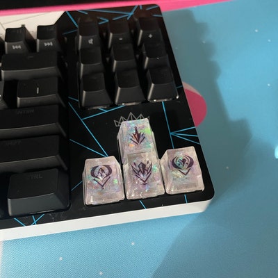 Sakura Cherry Blossom Artisan Resin Keycaps - Etsy