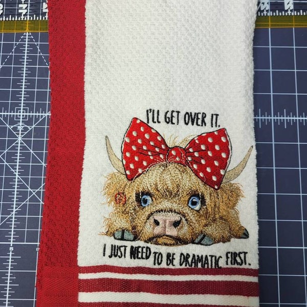 Funny Cow Embroidery Design, Holstein Cow Embroidery File, Heifer ...