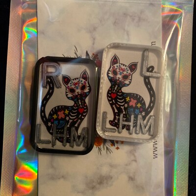 Cat Skeleton X-ray Marker Cat Xray Markers With Initials Cat Bones Xray ...