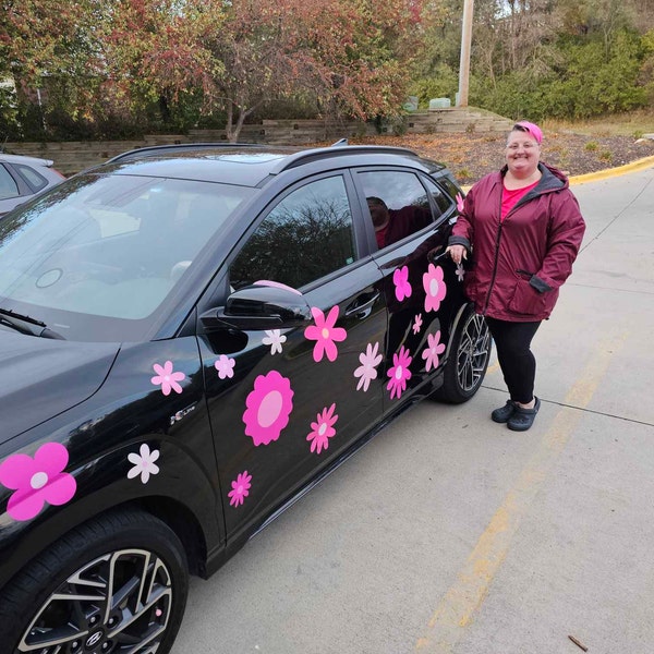 Ladybug Decals — Premium Fabric Art Car Decal, Peel & Stick Wall Mural ...