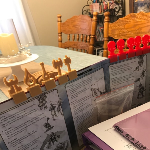 DM Screen Top Initiative Trackers | Set 27x | Dungeons and Dragons ...