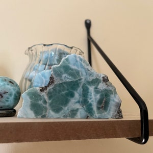 Larimar Towers With a Turtle Set 3crystal Towerstone - Etsy