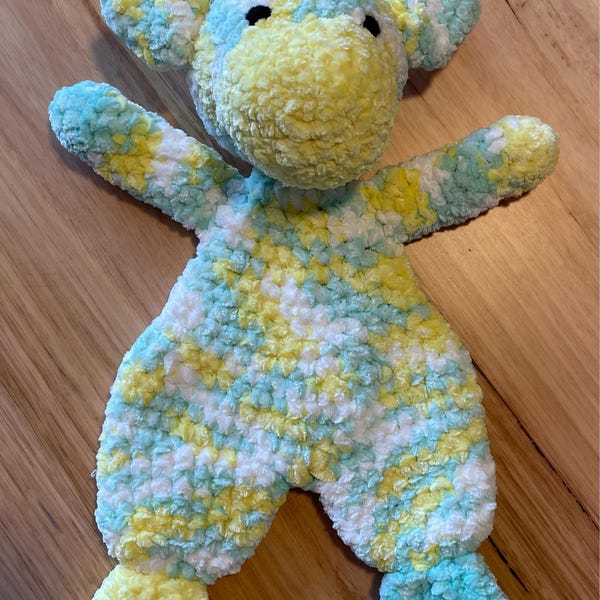 Crochet Giraffe Snuggler Pattern Crochet Baby Lovey Pattern Cute Animal ...