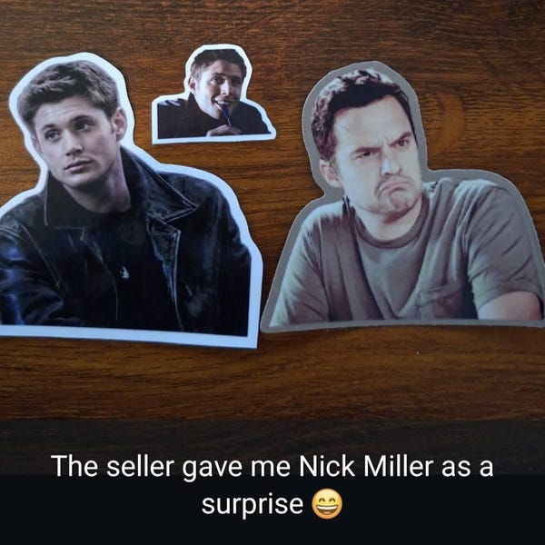 Dean Winchester Supernatural Inspired Stickers - Etsy