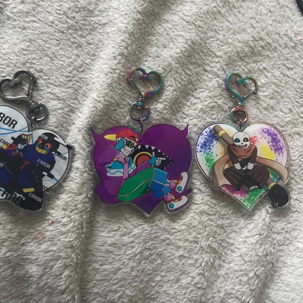 Fresh Sans Undertale AU Vinyl Peeker Sticker - Etsy