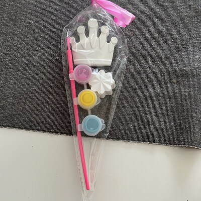 Paint Your Own Princess Crown / Princess Party Cone / Princess Party ...