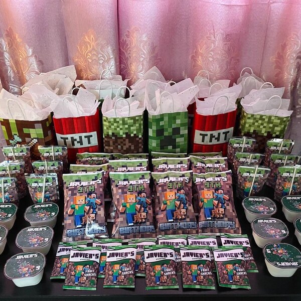 Super Mario Favors Super Mario Cracker and Cheese Dip Labels-super ...