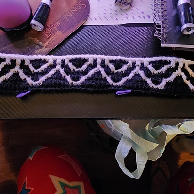 Batty Mosaic Crochet Pattern Bat Chart by Sixel Design - Etsy