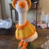 PATTERN ONLY Crochet Desk Goose PDF Pattern, Bonus: Rain Hat and Poncho ...