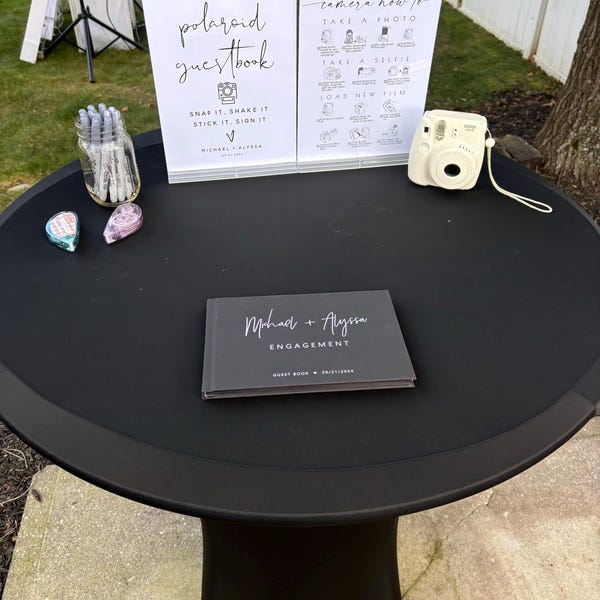 Birthday Guest Book 21st Guest Book Dusty Pink and Black 50 Sheets of ...