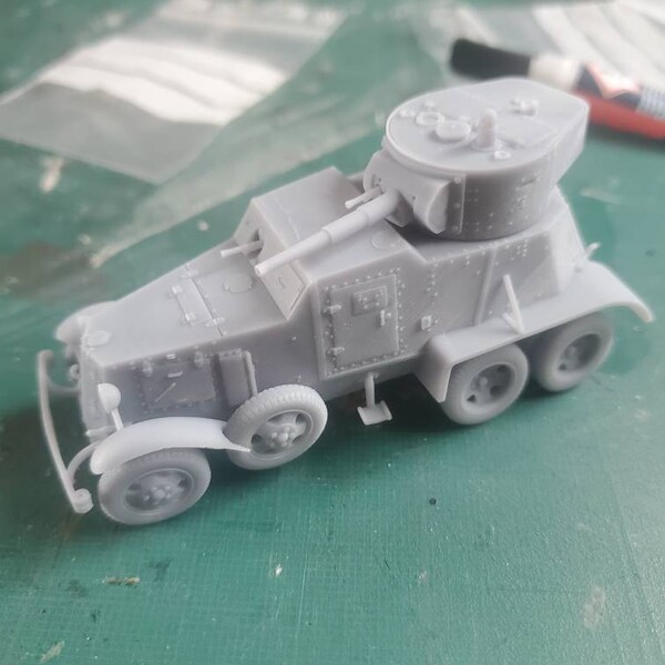 WWII ITALIAN Breda 51 52 Coloniale Dovunque 1/100 15mm 1/87 Ho 1/72 ...