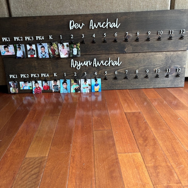 K-12 School Photo Display Board | Prek to Graduation School Picture ...