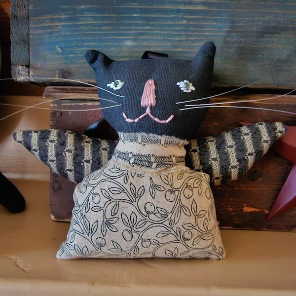 One Lucky Cat PATTERN - Physical Pattern, Delivered to Your Mailbox - Etsy