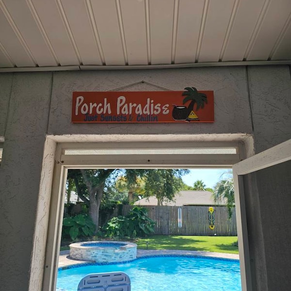 Handmade Wood Caribbean Paradise Jamaica Directional Arrow Custom ...