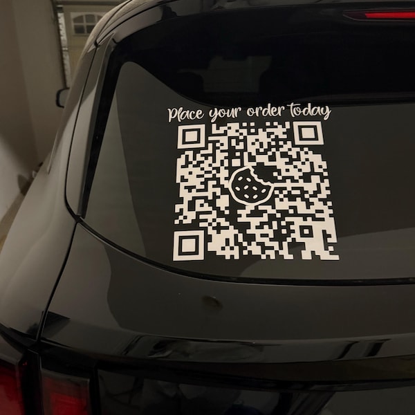 Design Your Own QR Code, Design Your Own Window Sticker, Custom Window ...