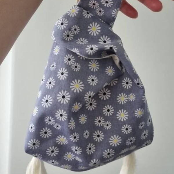 Japanese Knot Bag Sewing Pattern | Reversible Large Knot Bag | Unique ...