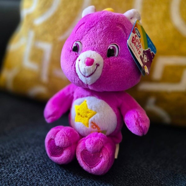 Vintage Care Bears My First Care Bear Soft Plush Share Bear With Rattle ...
