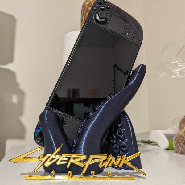 Steam Deck Console Stand 3D Printed Tentacle Stand Flame Stand Handheld ...