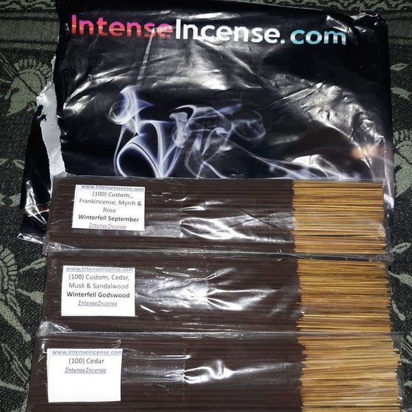 30 JUMBO 19 Cool Water Hand Dipped Intense Incense Sticks FREE SHIPPING ...