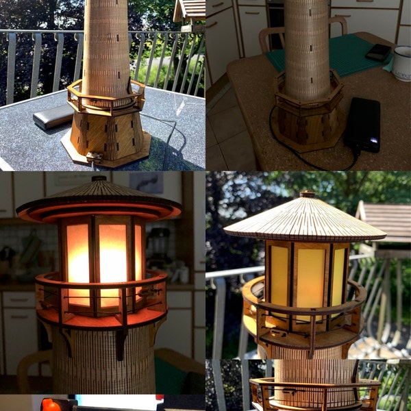 Digital Download SVG- Laser Cut Lighthouse, Glowforge, Nativity, LED ...