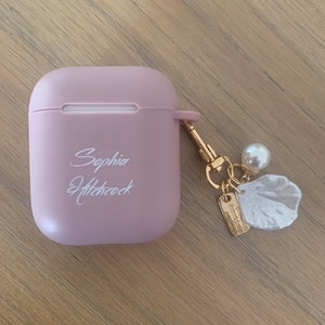 Custom Airpod Pro Case With Shell Keychainshock Proof Holder - Etsy