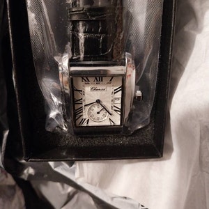 Men Classic Watch Smart Casual Luxury Business Square Rectangular Roman ...