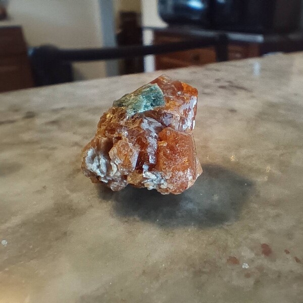 Gemmy Cerussite Crystals With Bladed Barite Weathered Galena, Moroccan ...