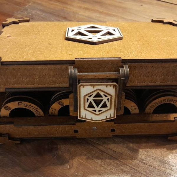 Initiative Tracker Box Set. Dnd Turn Tracker. RPG. 3mm, 1/8in, 4mm, 4 ...