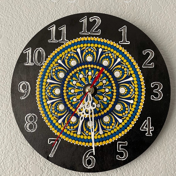 Numbered Clock - Laser Cut Unfinished Wood Cutout Craft Shapes - Etsy