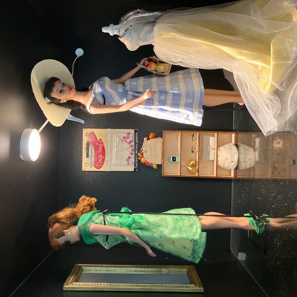 Vintage Blue Shaker Square Purse Secretary With Scalloped Edge and ...