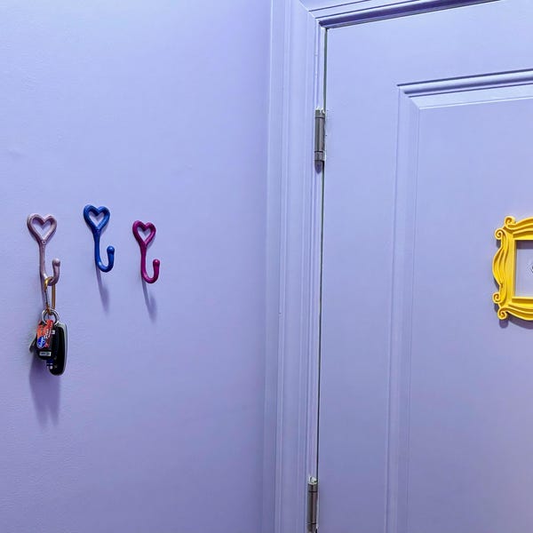 Number Wall Hook - Custom Painted Number Hook - Sports Number Hook ...