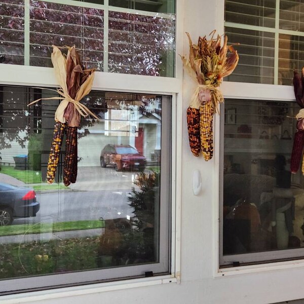 German Statice Wreath, Blue Globe Thistle Wreath, Dusty Miller Wreath ...