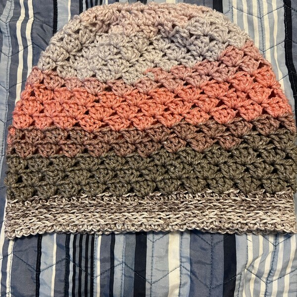 Riley Slouchy Crochet Hat Pattern: Textured Fall Beanie (PDF Download ...