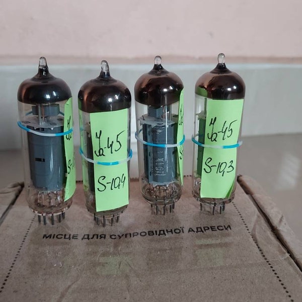 Matched Quad 6J9P-E /e180f/6688/ef861.vacuum Pentode Tube.amp/preamp ...