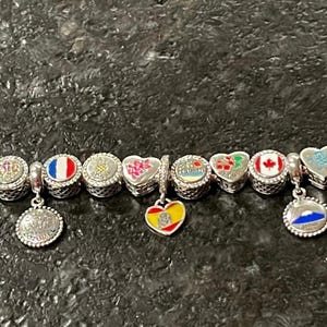 Pandora India Flag Dangle Charm 925 Jewelry Women Jewelry Travel Charms ...