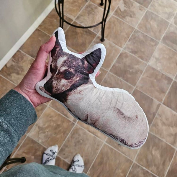 Photo Customization DIY Dog Cushion Pet Plush Toys Dolls Stuffed Animal ...