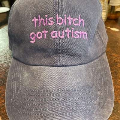 Rizz Em With the Tism embroidered Buckleback Dad Hat 25 Colors - Etsy