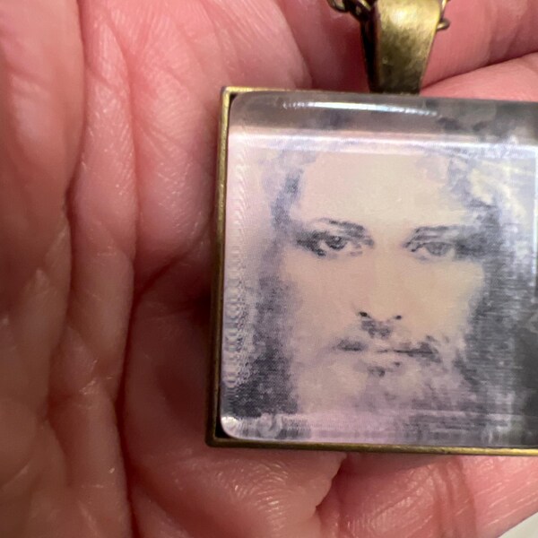 Face of Christ, Holy Face, Jesus Christ Pendant, Jesus Jewelry ...