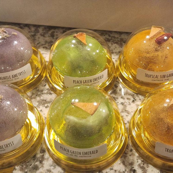 Melting Tea Jewels, Tea Bombs, Tea Lover Gift Set, Tea Gifts, Glass ...