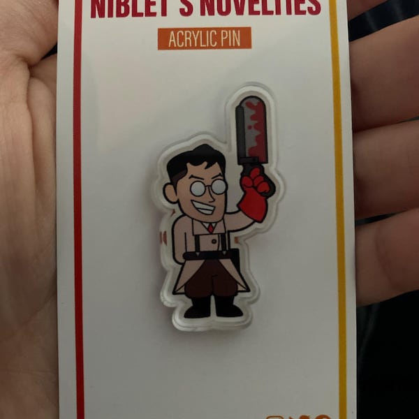 Team Fortress 2 - RED Team Acrylic Pins - Etsy