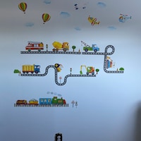 Decowall DW-1307 Planets in the Space Wall Stickers - Etsy Canada