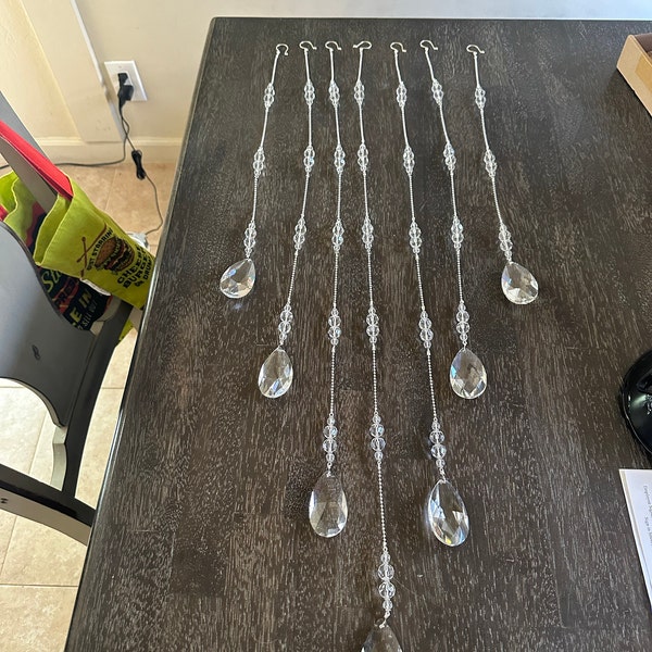 Elegant Genuine Crystal Glass Drop Suncatcher – Crystal Light Catcher ...