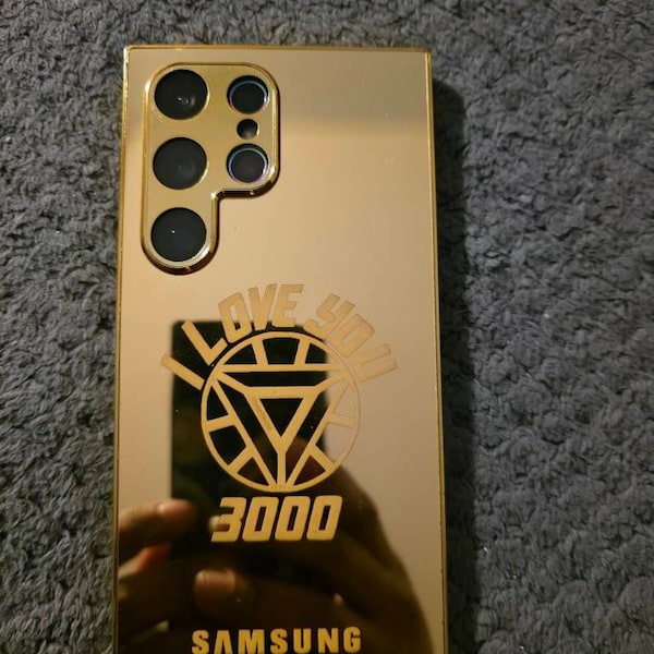 Customizable Apple Logo Gold Design iPhone Case / Greek Key / All ...